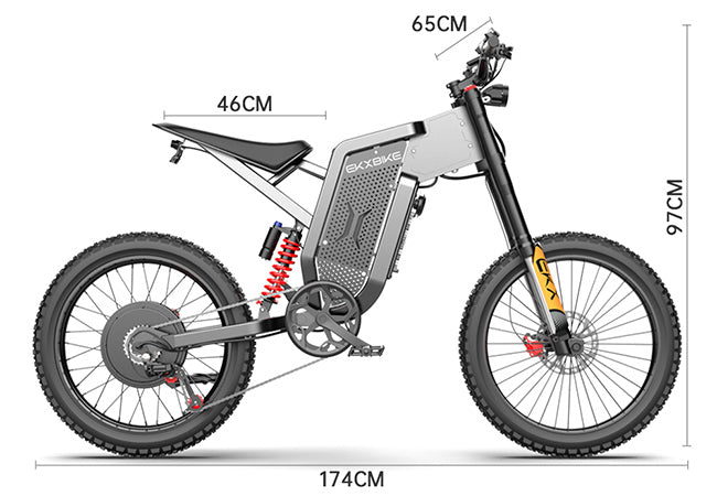 EKX X21 Max Electric Motorcycles 3000W Brushless Gearless Motors 60V30 ...