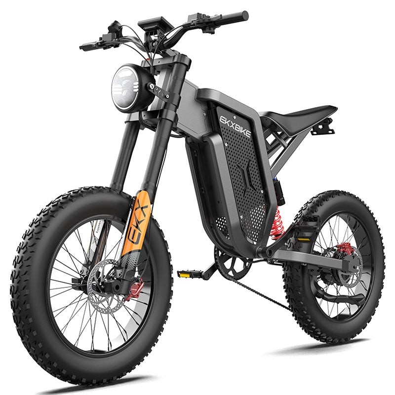 EKX X21 Adults Electric Bike 2000W 48V35AH 55km/h Samsung Battery Snow ...